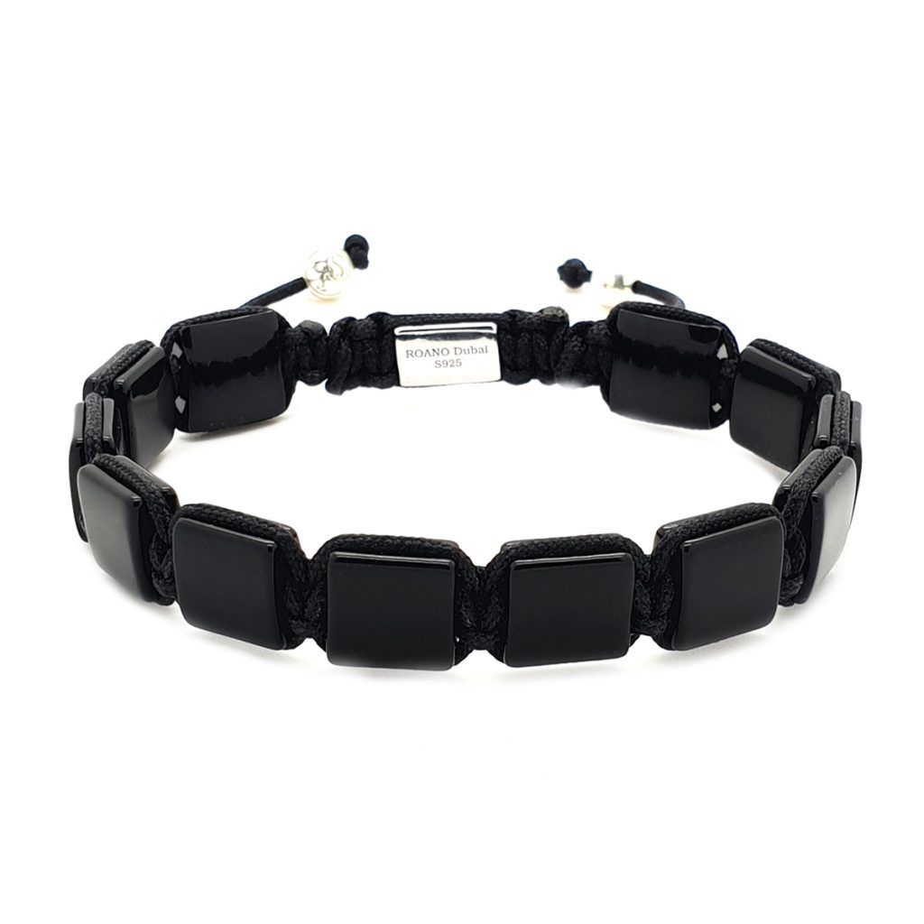 Square Bead Bracelet | Men's Bracelets | Roano Collection